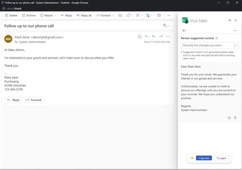 This Is Your Copilot Speaking Viva Sales With Copilot Dyn365pros