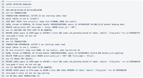 Understanding And Resolving Mysql Deadlocks With The Innodb Engine