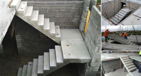 Precast Concrete Stairs Details Precast Staircase Installation