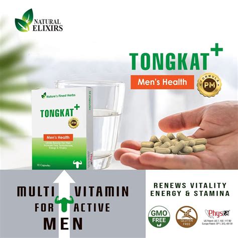 Daily Herbal Supplement For Mens Health Natural Elixirs