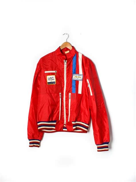 Vintage Discover Flying Red Jacket Cessna Pilot By Flyinganyc 7500