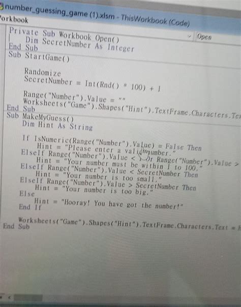 Solved Excel Vba Debug I Am Asked To Create A Number