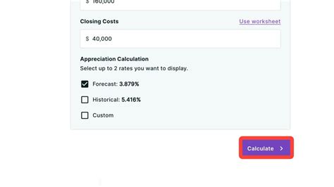 Appreciation Calculator Step By Step Guide Mbs Highway