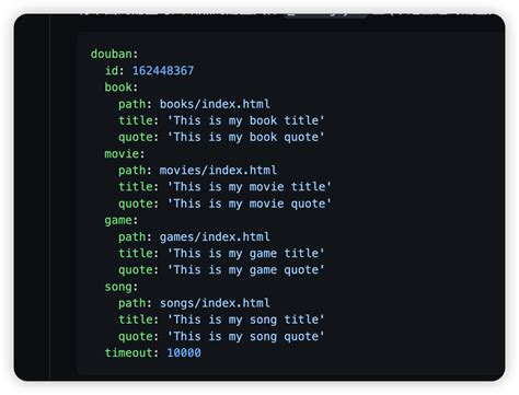 Hexo Douban昨天已经新增了音乐模块 · Issue 63 · Jerryc127butterfly Plugins · Github