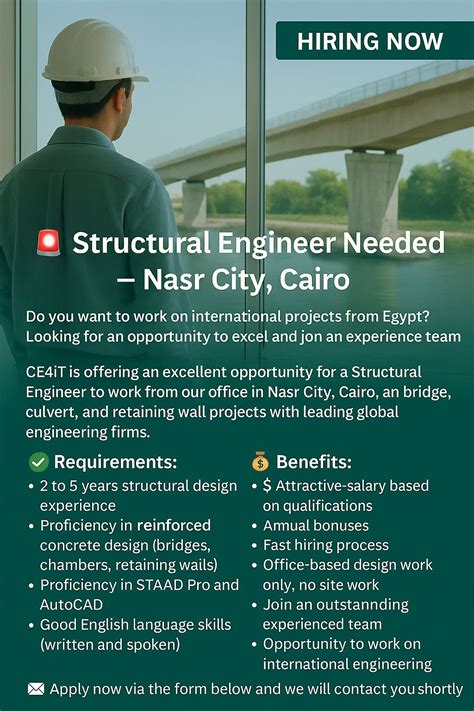 Structuralengineer Engineeringjobs Cairojobs Staadpro Autocad