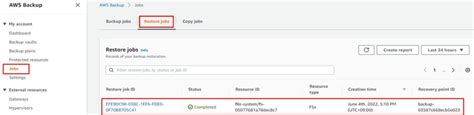 backup and restore amazon fsx for openzfs with aws backup aws storage