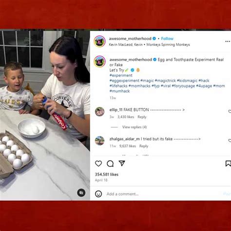 Egg And Toothpaste Experiment Produces “jelly Egg” Pep Ph