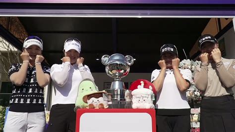 귀여움과 함께 플레이 골프장에 생긴 팝업스토어 오로라월드 레이디스 챔피언십 1r 네이버 Tv