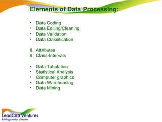 Data Processing Presentation PPT