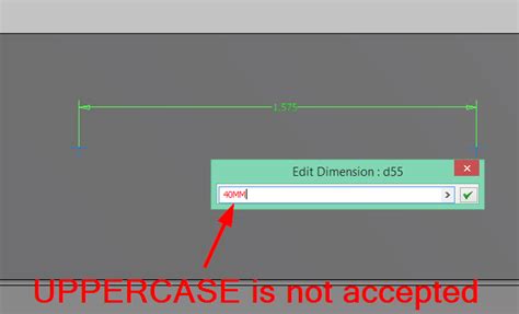 accept uppercase letter for unit in sketch and feature autodesk community