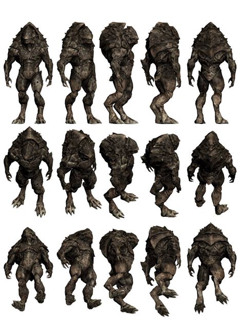 Mass Effect 3 Krogan Statue Reference By Troodon80 On Deviantart