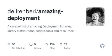 Github Delirehberiamazing Deployment A Curated List Of Amazing