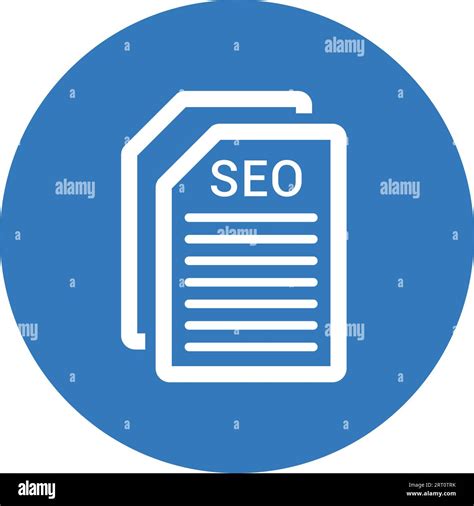 Seo Documentation Icon Flat Style Vector Eps Use In Infographicsweb