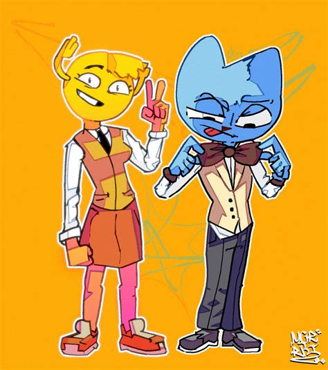Gumball And Penny By Morkimn On Deviantart