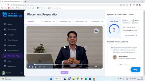 nandini b on linkedin hello ccbpians finally placement