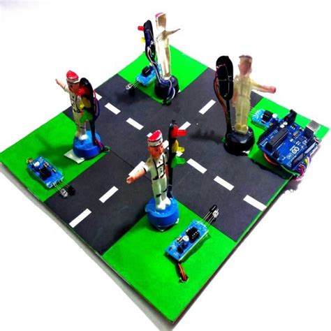 Density Based Traffic Signal Control System SR Robotics