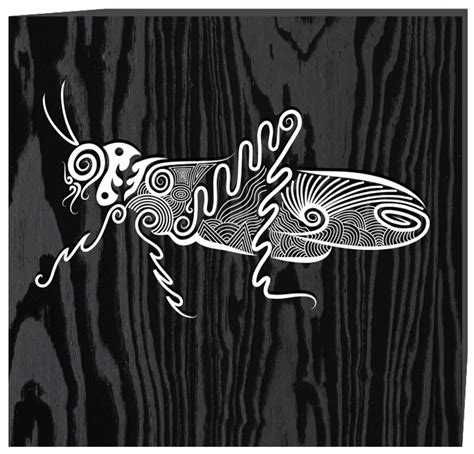 Vector Pattern Grasshopper E0003056 File Cdr And Dxf Free Vector