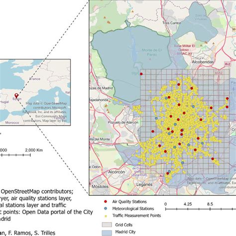 Air Quality Stations Meteorological Stations Traffic Measurement Download Scientific Diagram