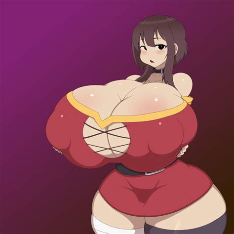 Ber00 Megumin Kono Subarashii Sekai Ni Shukufuku Wo Breast Hold