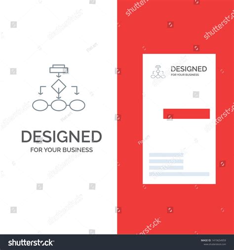 Flowchart Algorithm Business Data Architecture Scheme Stock Vector