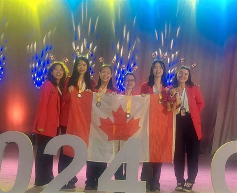 Great Success For Girls Math Team Canada At The 2024 European Girls
