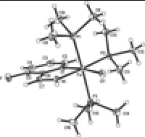 A View Of The Structure Of I Showing The Atomic Numbering Scheme And Download Scientific
