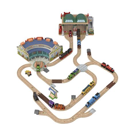 Thomas And Friends Wooden Railway Knapford Station Passenger Pickup
