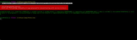 Php Composer Create Project Is Not Working Even Though Latest Release Is Available On