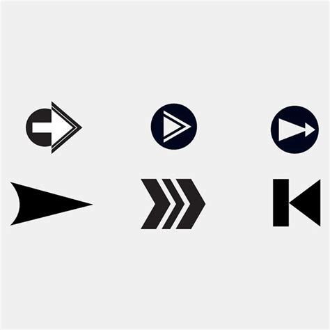 Arrow Shape Design MasterBundles