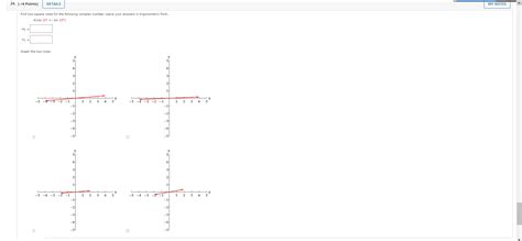 solved find two square roots for the following complex