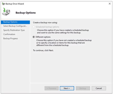 Install And Configure Windows Server Backup In Windows Server 2022