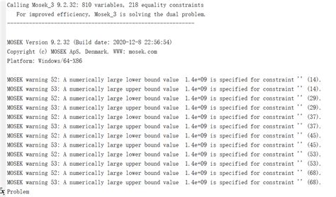 Status Inaccurate Unbounded Optimal Value Cvx Optval Inf CVX Forum A Community Driven