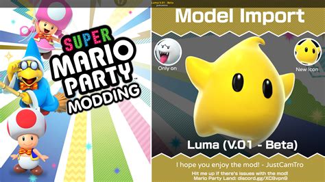 Luma V 01 Beta Mod For Super Mario Party Smp Mods