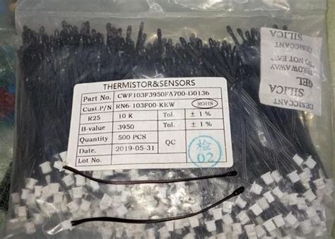 Ntc Thermistor 10K NTC THERMISTOR WIRE LEADED Wholesaler From Mumbai