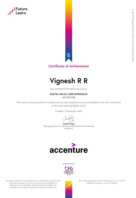 Excited To Share That Ive Completed The User Experience Course 🎓 This