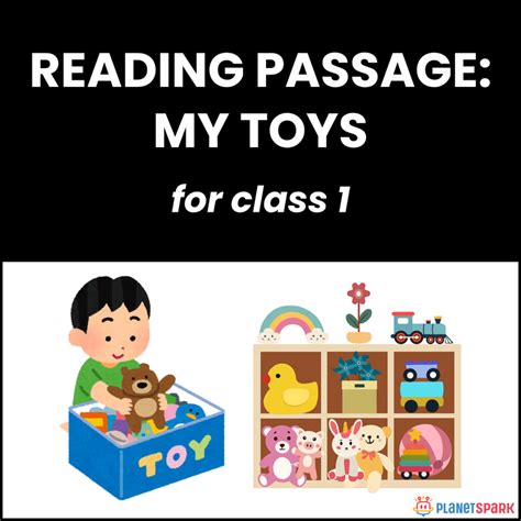 Class 1 Reading Passage On My Toys Planetspark