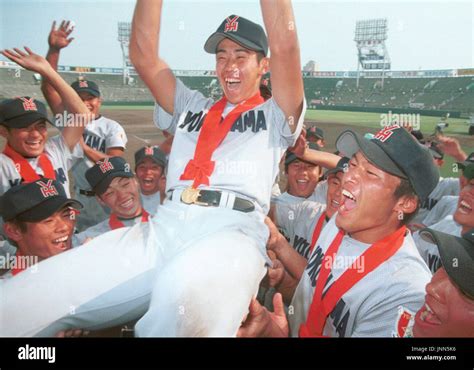 Koshien Japan Daisuke Matsuzaka Pitcher Of The Yokohama High School