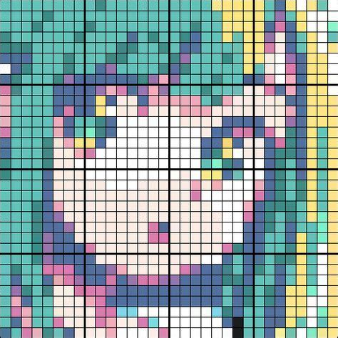 Pixel Art 32x32 Grid