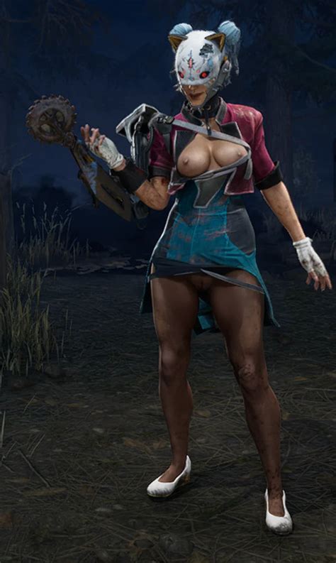 Rule 34 Adriana Imai Ai Generated Big Breasts Big Thighs Dbd Dead By Daylight Game Half Naked