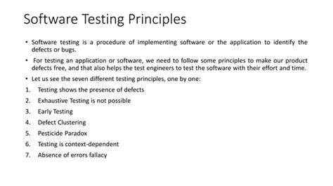 What Is Testing In Software Engineering Pdf