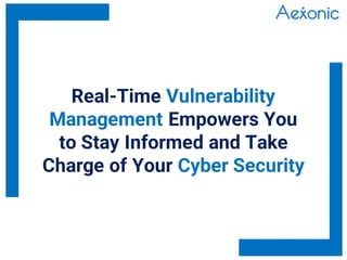 Proactively Identify and Prioritize Potential Threats. Stay Compliant and Secured with a robust ...