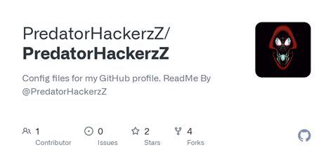 GitHub PredatorHackerzZ PredatorHackerzZ Config Files For My GitHub Profile ReadMe By