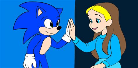 La Sonic Smiles At Natalie By Nataliemuto3025 On Deviantart