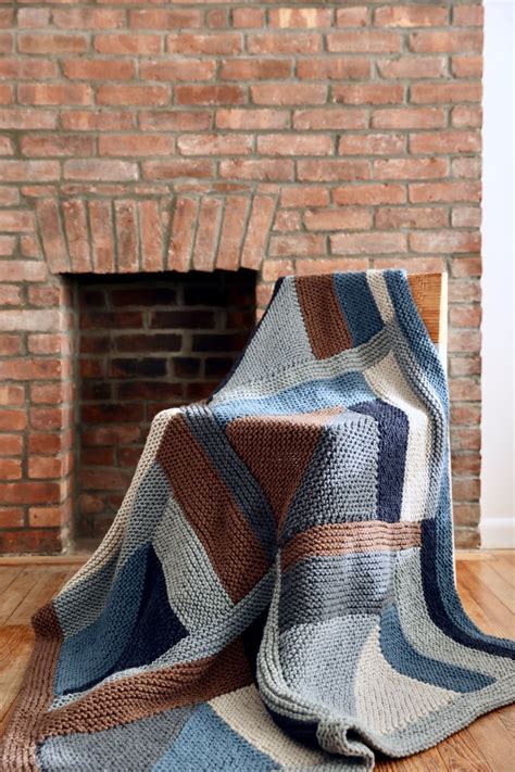 Modular Knit Quilt Knitting Pattern — Two Of Wands