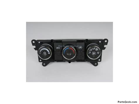 08 2008 Saturn Vue HVAC Control Module Climate Control AC Delco PartsGeek