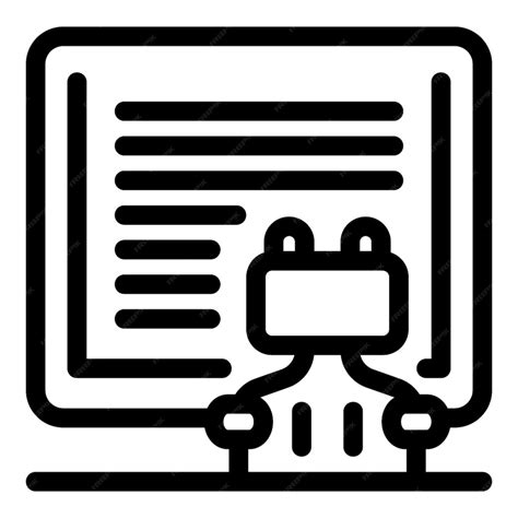 Premium Vector Computer Analyzing Calendar Events Using Artificial