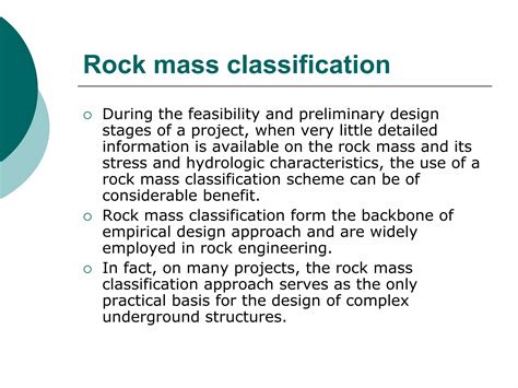 Unit 2 Rock Mass Classificationppt
