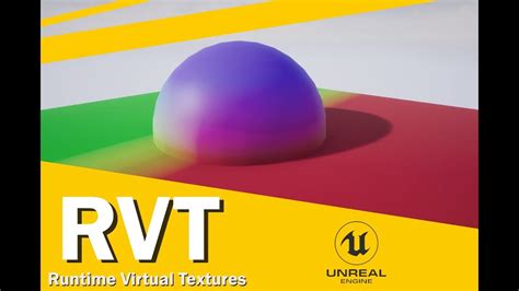 Unreal Runtime Virtual Texture (RVT) Blending | Virtual, Engineering, Ball exercises