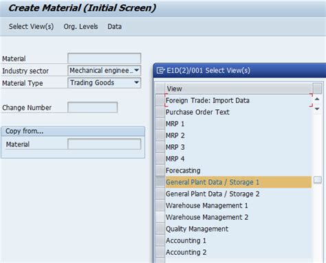 Additional Fields On The Material Master Sap Community