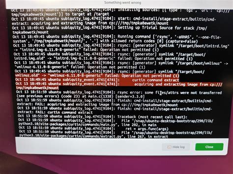 Subiquity Failed On Ubuntu 2410 Installation Ask Ubuntu